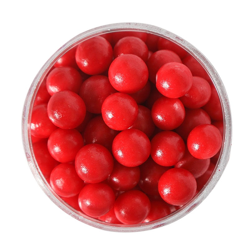 Red Cachous Sprinkles 10mm | 85g – CakeBase