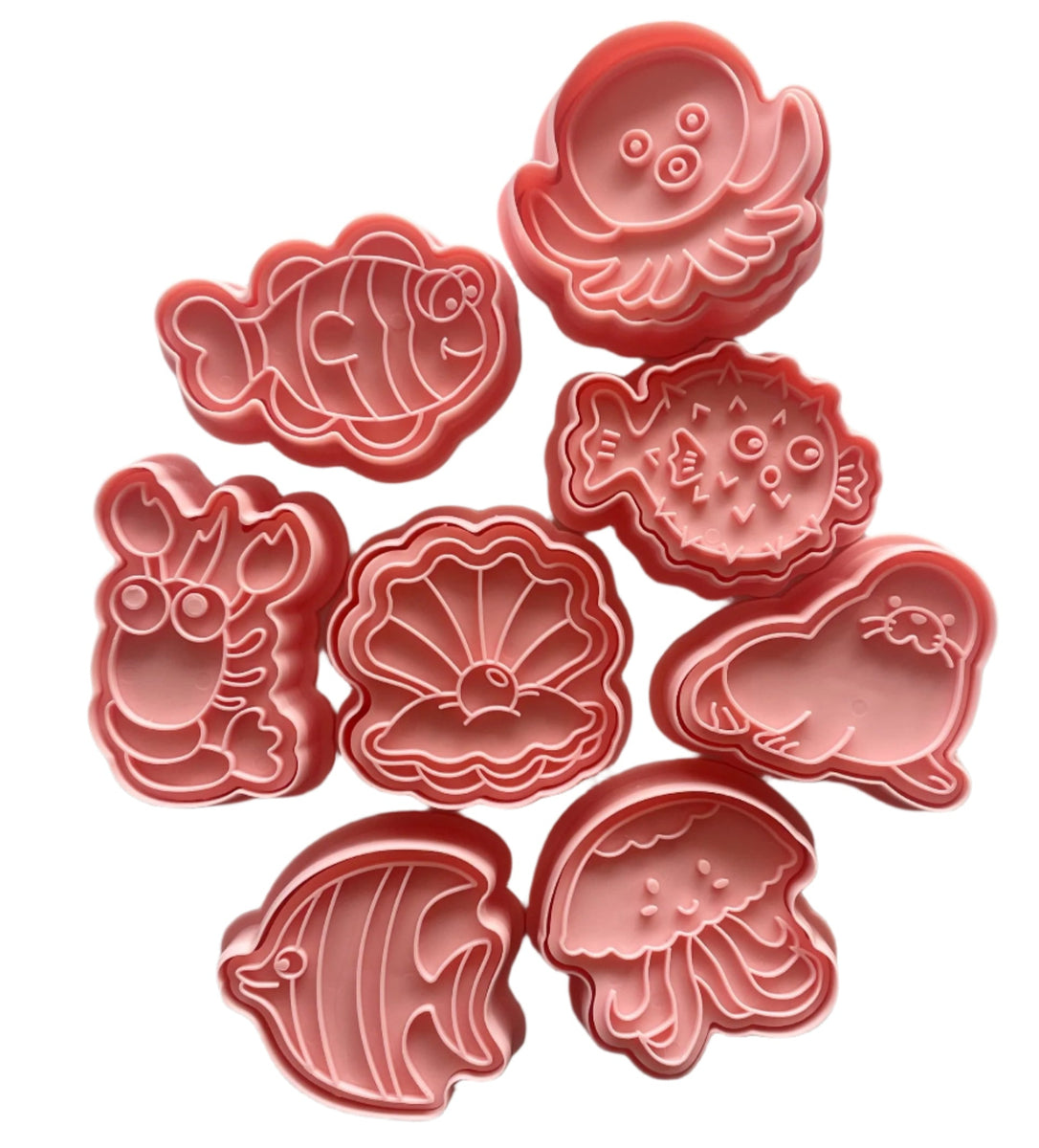 Under The Sea Cookie Cutters | 8 Piece Set – CakeBase